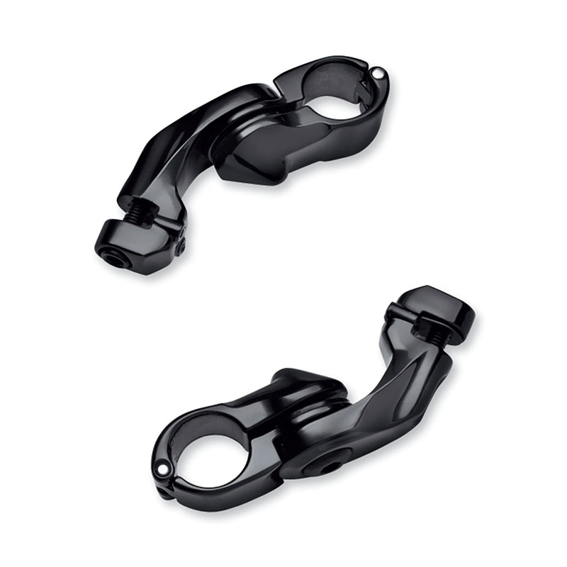 Short Angled Adjustable Highway Peg Mount Kit - LilleRolf's MC Shop