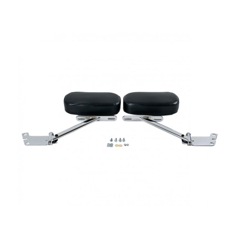 Black Passenger Arm Rest GL1500 - LilleRolf's MC Shop